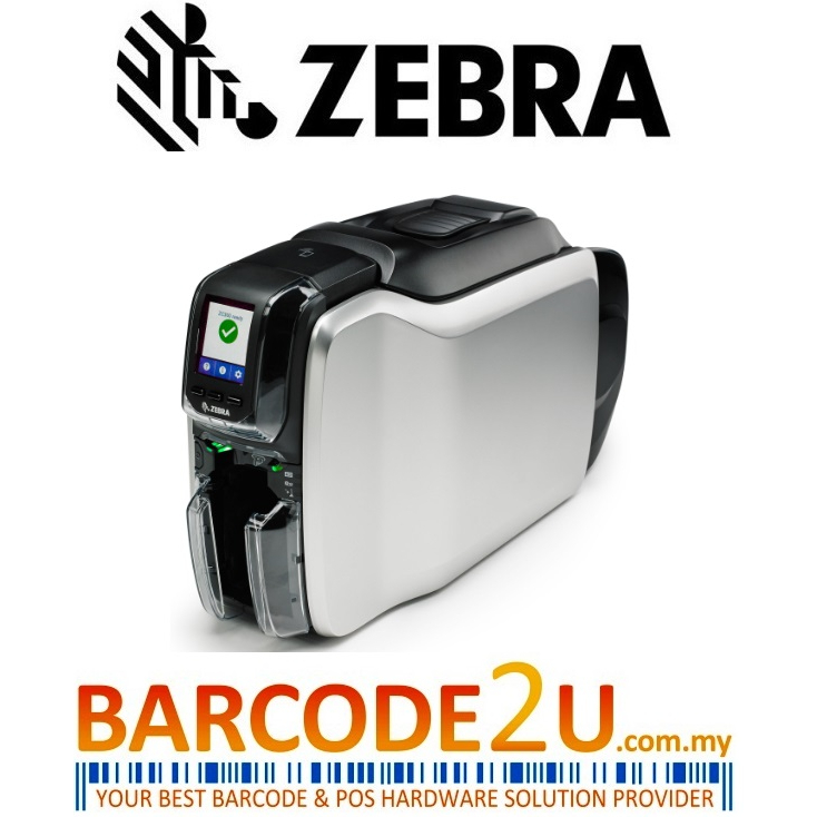Zebra Zc300 Single Sided And Dual Sided Id Card Printer Shopee Malaysia
