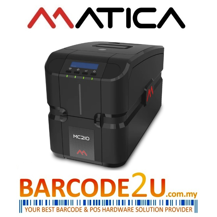 Matica MC210 Single Sided & Dual Sided ID Card Printer | Shopee Malaysia