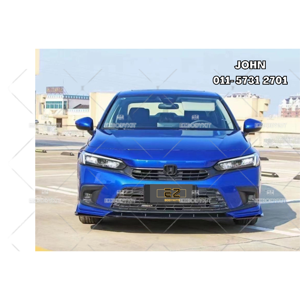 Honda Civic FE 2022 2023 FE 180 PP Bodykit Skirting With Paint | Shopee ...