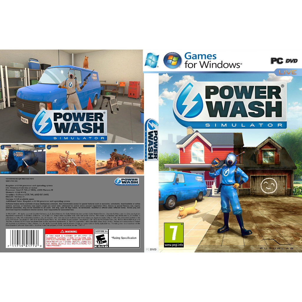 PowerWash Simulator PC GAME [Offline INSTALLATION] | Shopee Malaysia