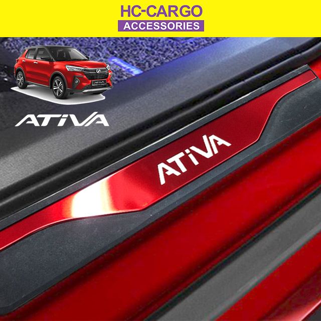 HC CARGO Perodua Ativa Colourful Side Sill Plate Step Door Scuff ...