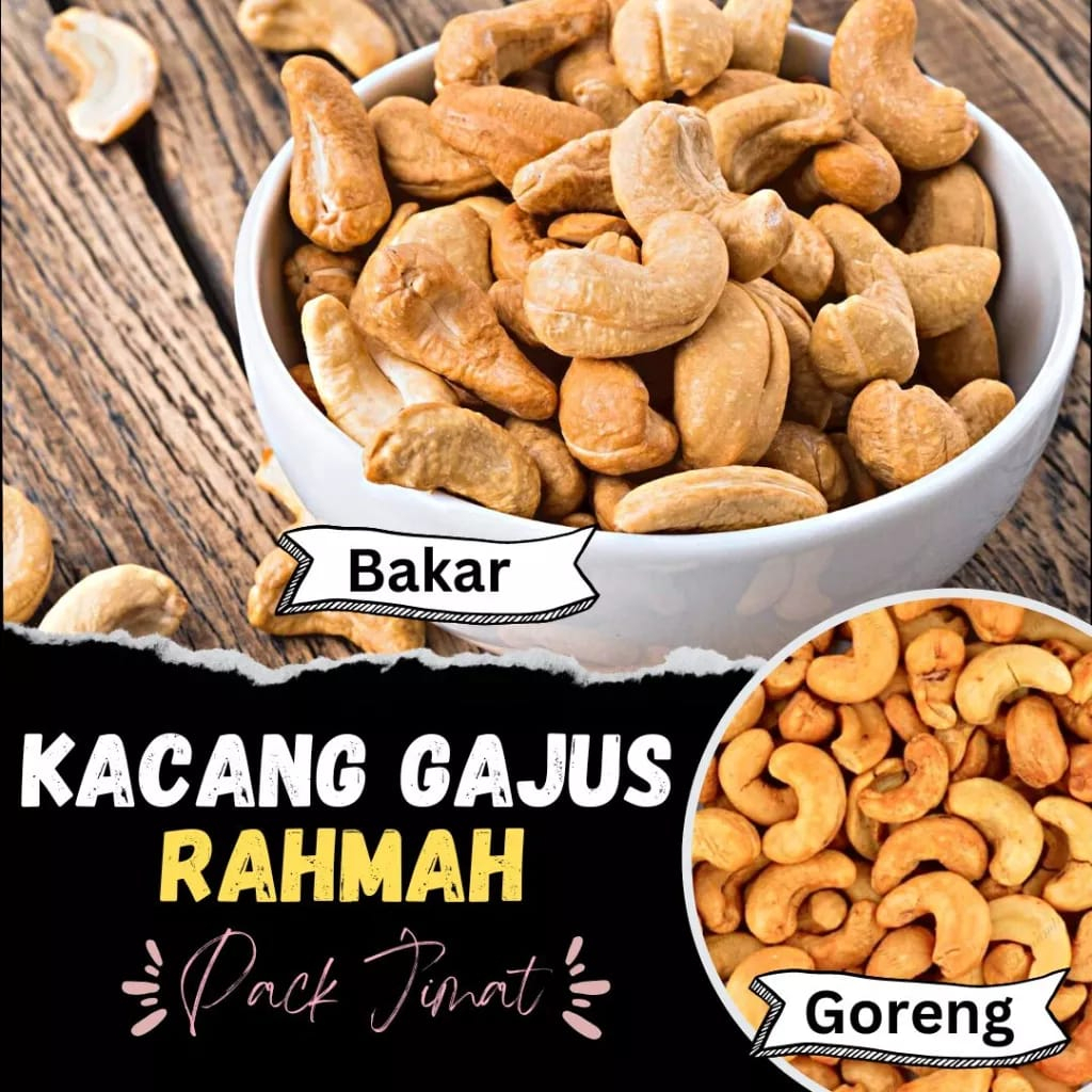 [ 500g / 1kg ] PACK JIMAT GAJUS RAHMAH B40 | Shopee Malaysia