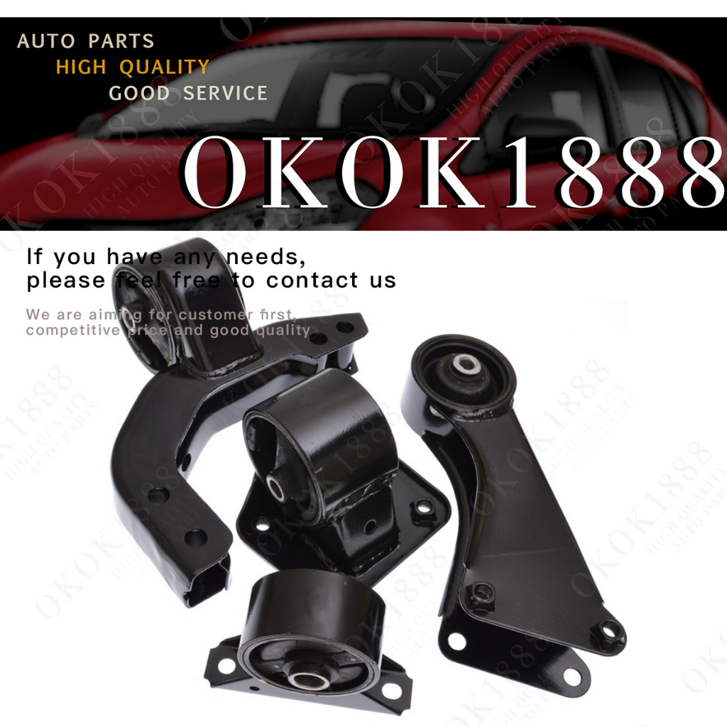 OK1888 PROTON SAGA / ISWARA ENGINE MOUNTING KIT SET MANUAL | Shopee ...