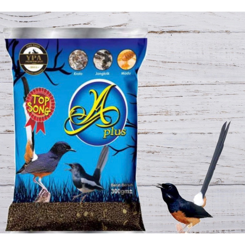Makanan Burung A Plus Top Song Dedak Burung Murai Bird Food 400G ...