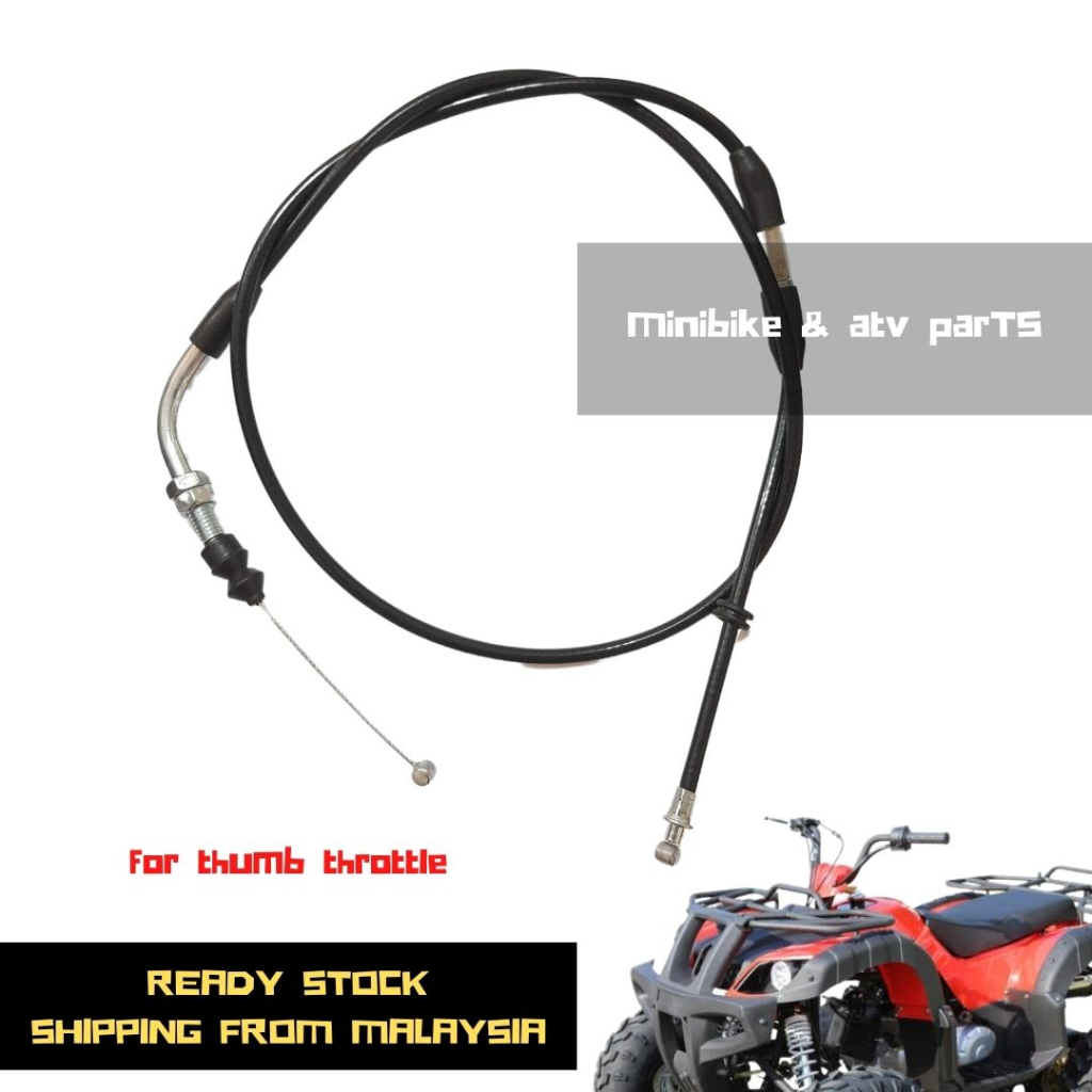 Atv Throttle Cable Atv 150 Cc Atv 200cc Quad Bike ⚡ready Stock⚡ Shopee Malaysia