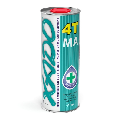 XADO Atomic Oil 10W-40 4T MA2 SuperSynthetic (1L) + FREE Xado Vitaflush ...