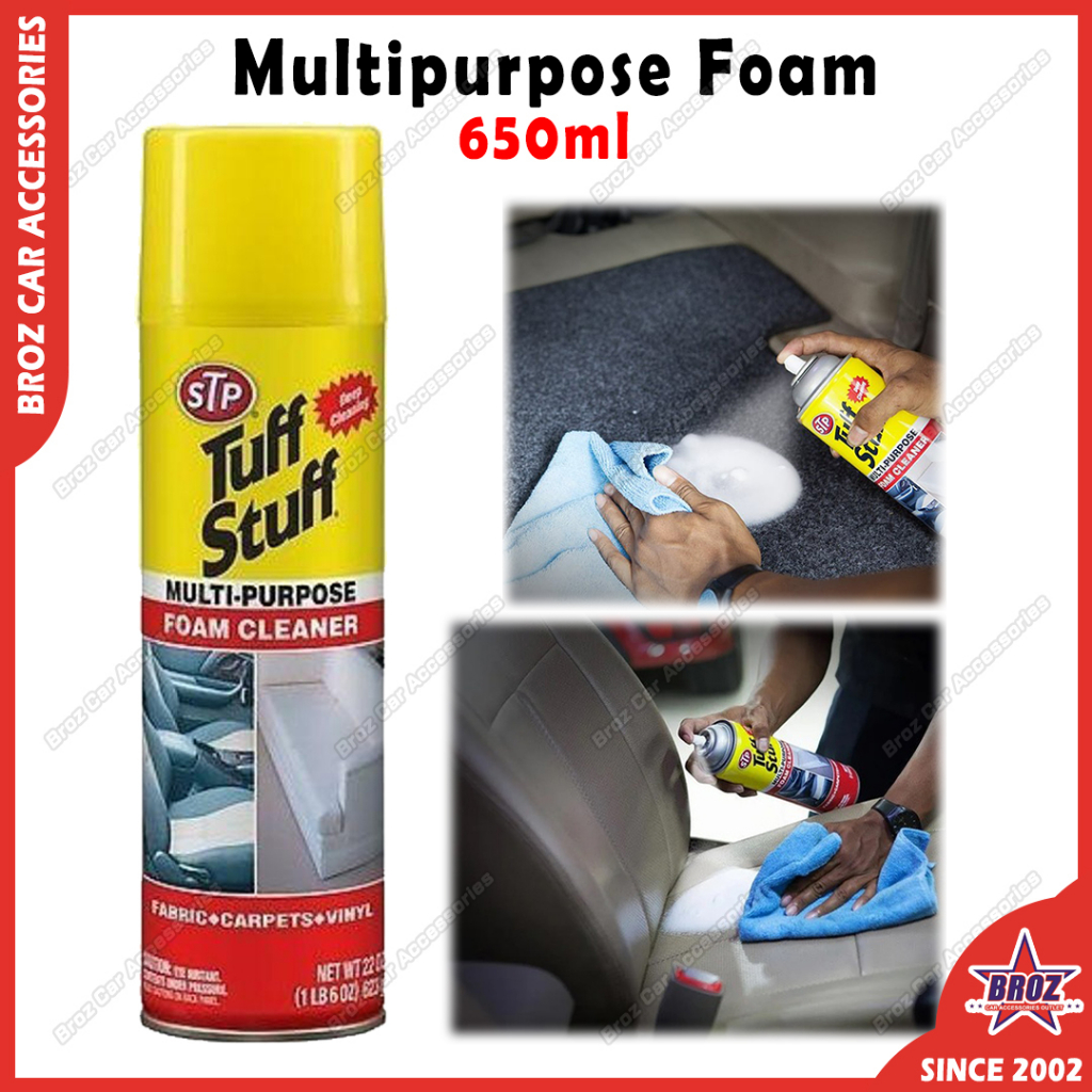 100% Original STP Tuff Stuff Multi-Purpose Foam Cleaner 623g Deep Cleaning Multipurpose Foam ...