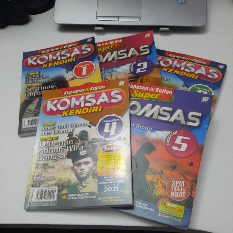 KOMSAS KENDIRI - Antologi & Novel TINGKATAN 1,2,3,4 | Shopee Malaysia