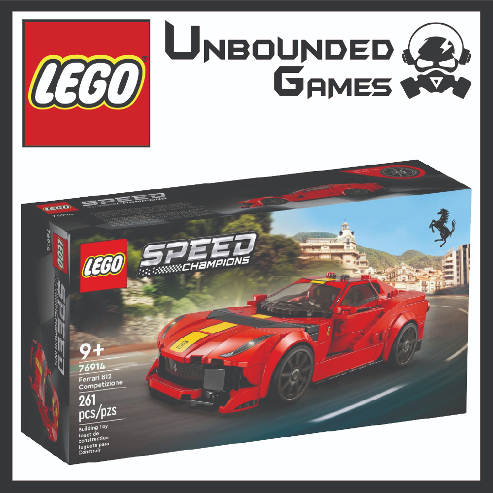 LEGO 76914 Speed Champions Ferrari 812 Competizione Building Toy Set ...