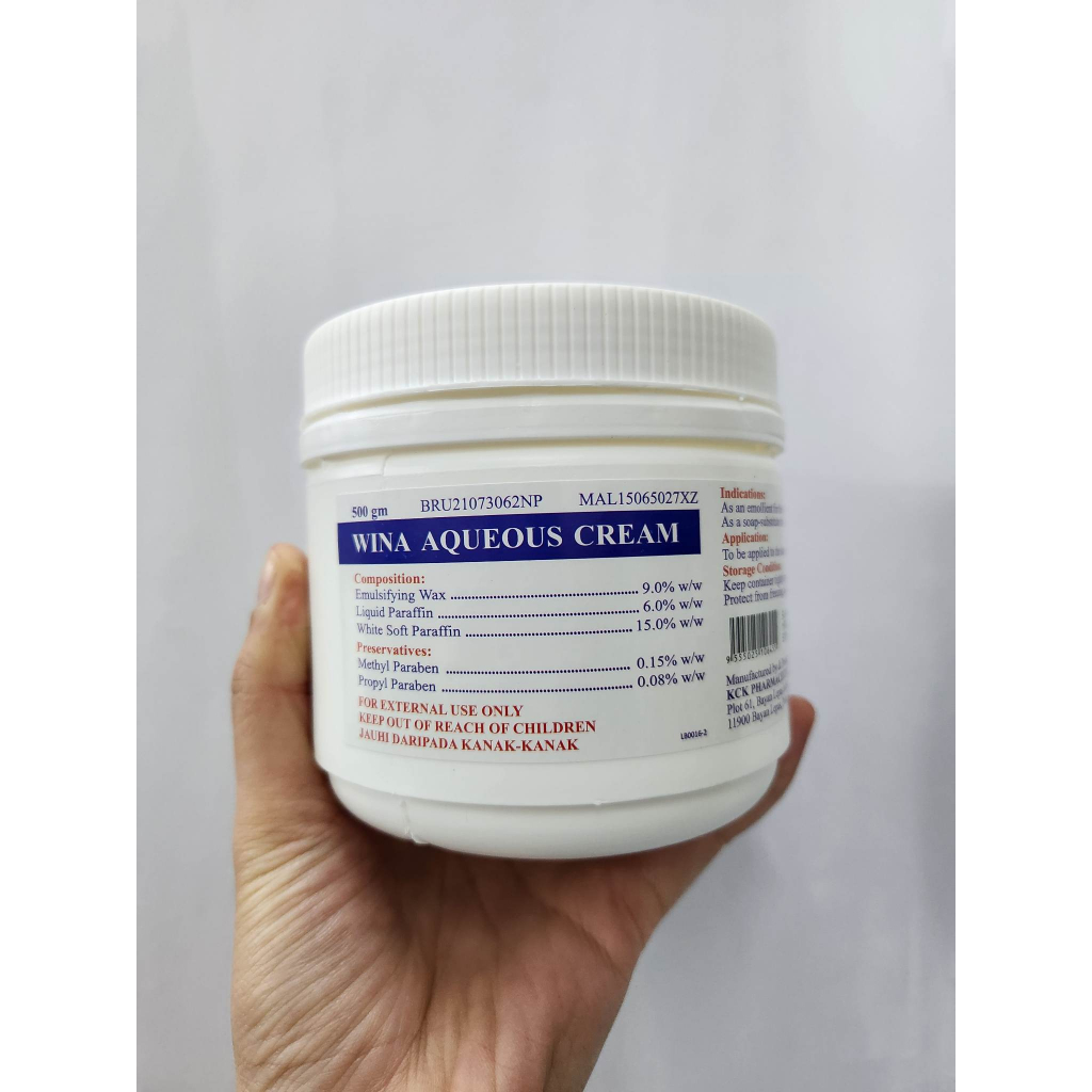 Wina Aqueous Cream 500g | Shopee Malaysia
