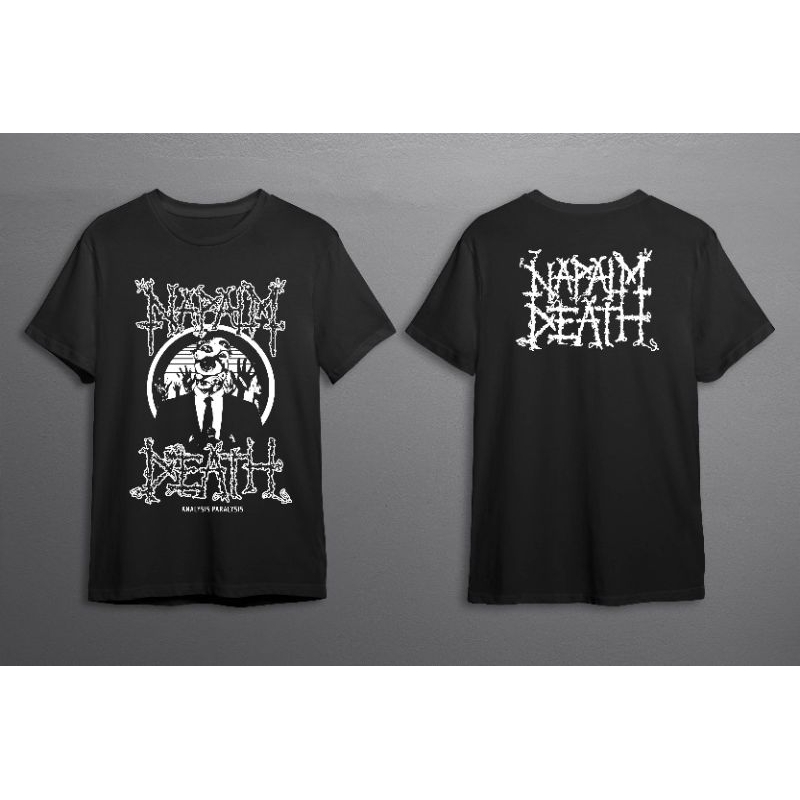 READY STOCK NAPALM DEATH LOGO TSHIRT | Shopee Malaysia