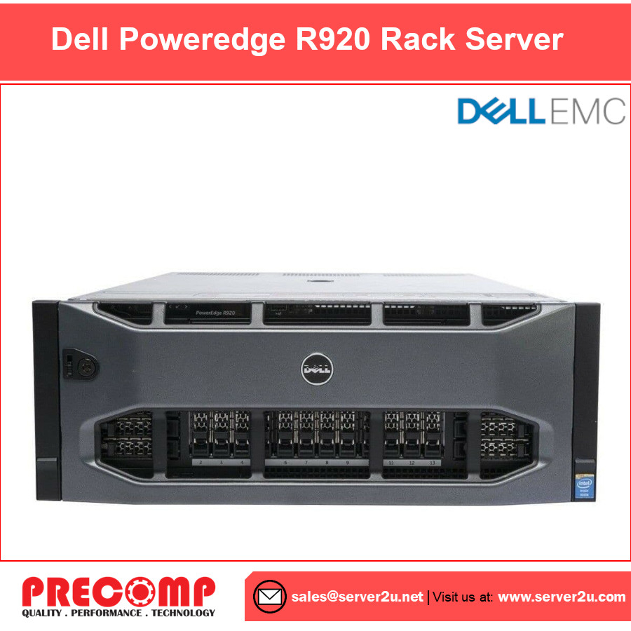 (Refurbished) Dell PowerEdge R920 Rack Server (4xE74890V2.256GB.240GB ...