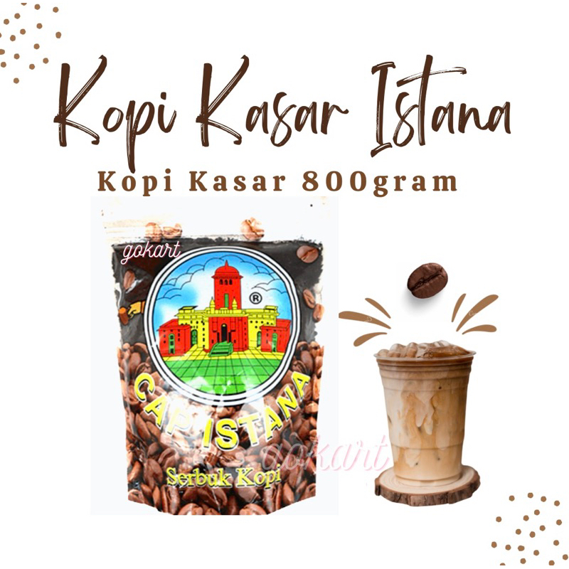 SERBUK KOPI CAP ISTANA 800 GRAM | Shopee Malaysia