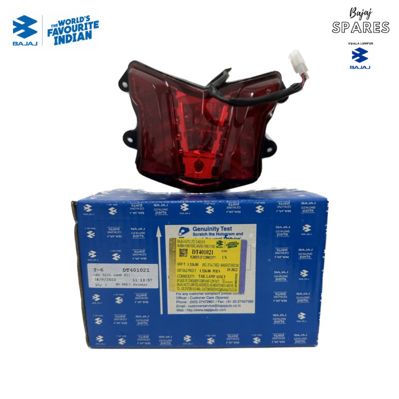 TAIL LAMP REAR DOMINAR BAJAJ | Shopee Malaysia