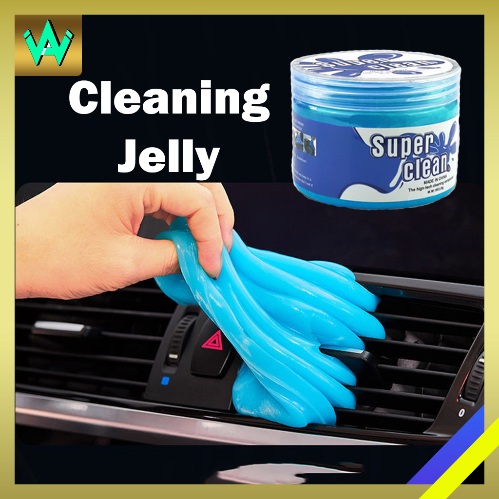 Super Clean Car Cleaning Gel Dust Remover Jelly Magic Cleaner Soft ...