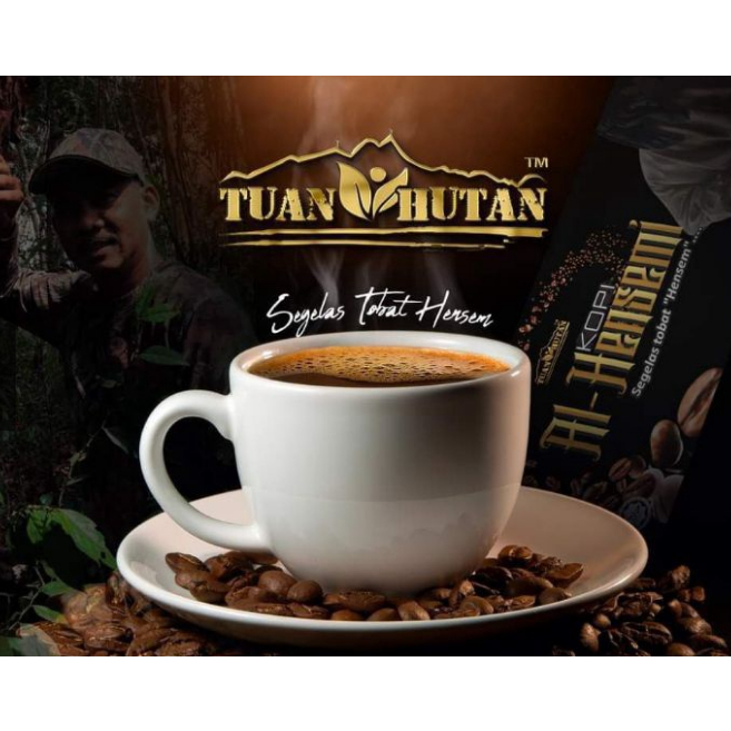 Kopi Al-Hensemi Tongkat Ali (Ramuan Herba Asli Untuk Tenaga Lelaki Sejati) -100% HALAL | Shopee ...
