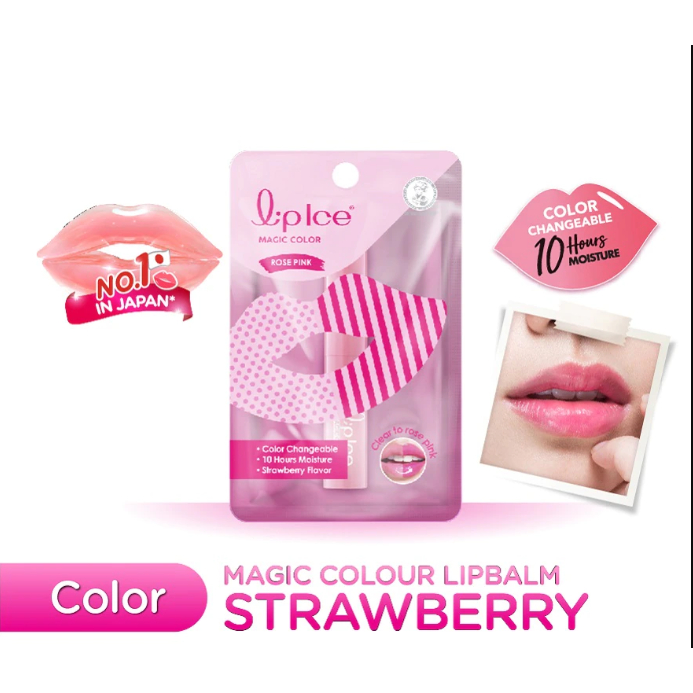 LIPICE Magic Color 2g * Color Changeable ! *( Fragrance-Free ...