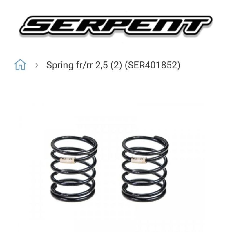 Serpent Spring fr/rr 2,5 (2) (SER401852) | Shopee Malaysia