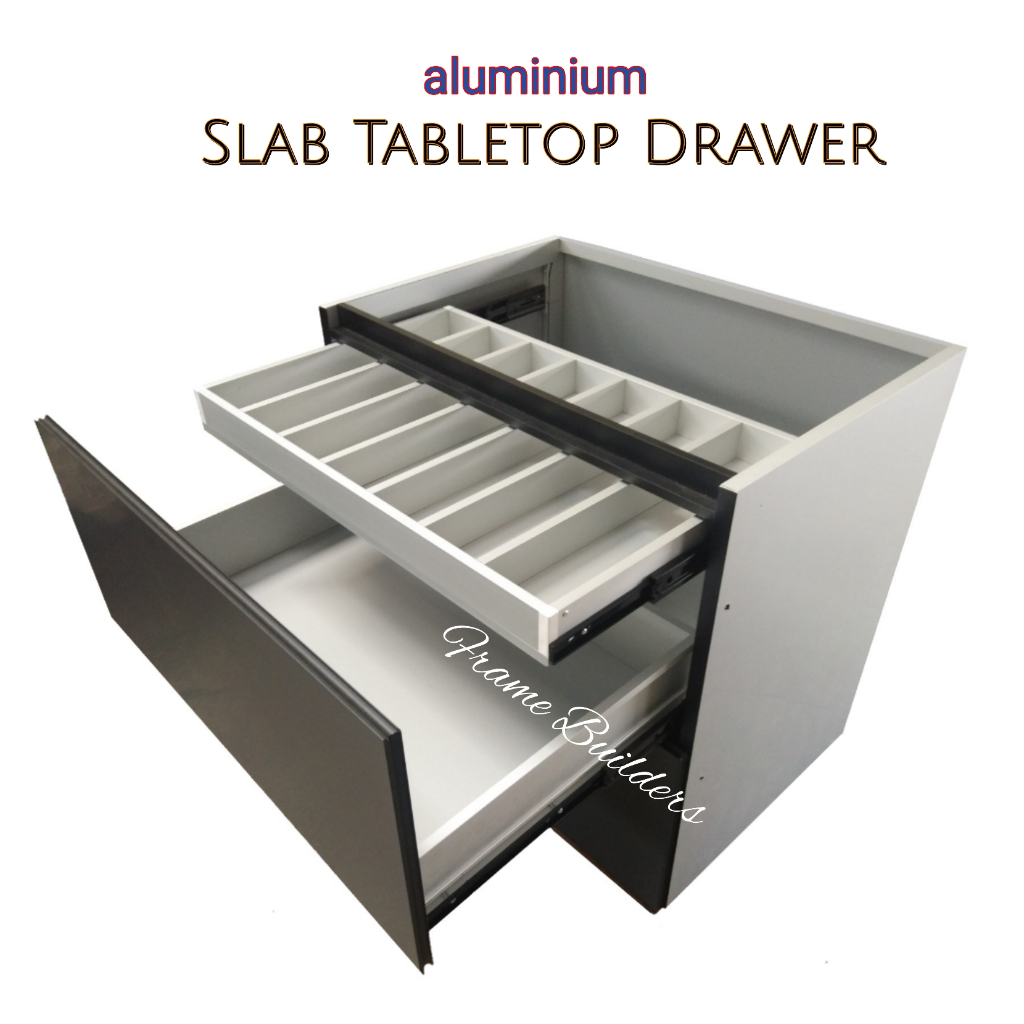 Slab Tabletop Drawer Set/Aluminum Drawer Set for Tabletop/Drawer for ...