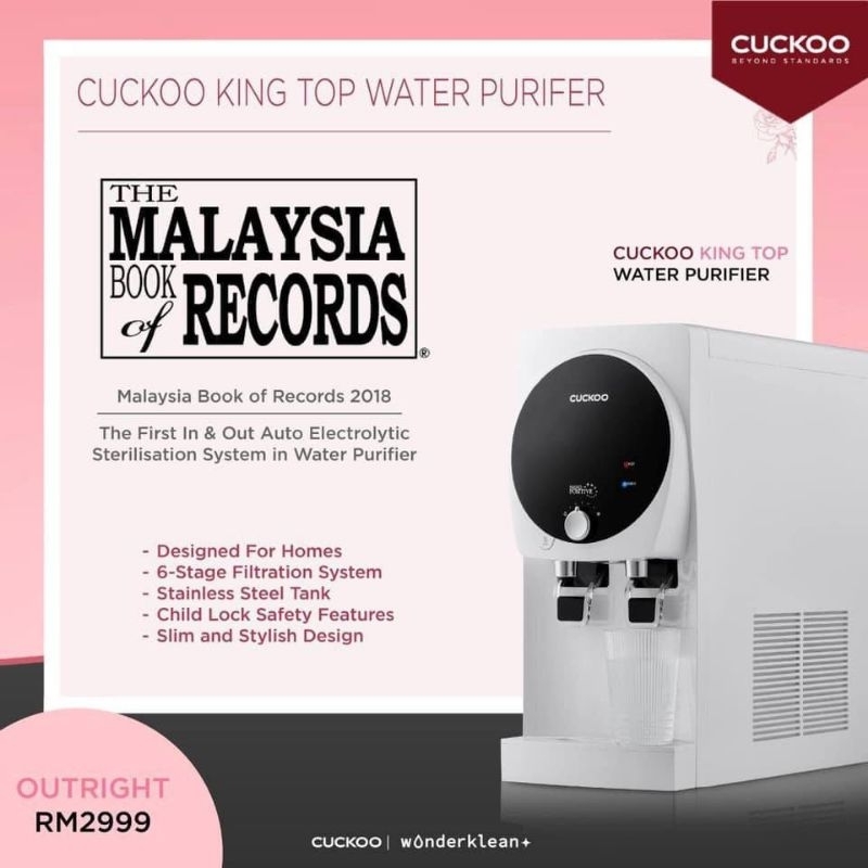 Alkaline Water Filter Cuckoo KingTop Penapis Air Alkali Terlaris ...