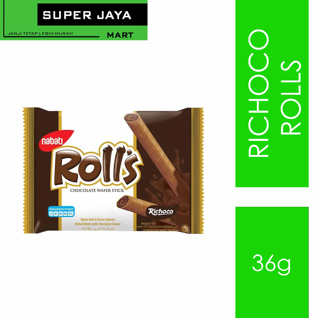 Nabati Rolls Richeese / Richoco 36g | Shopee Malaysia