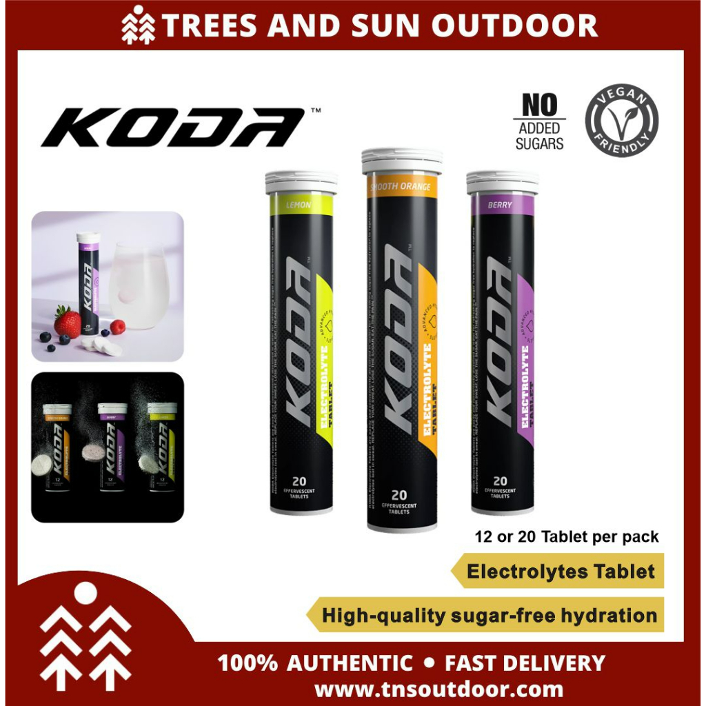 Koda Electrolytes Running Hiking Hydration Tablet | Shopee Malaysia