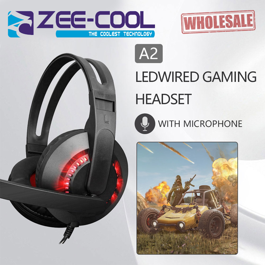 Official Zee-cool A2 Stereo Gaming Headset Virtual Surround Bass Gaming ...