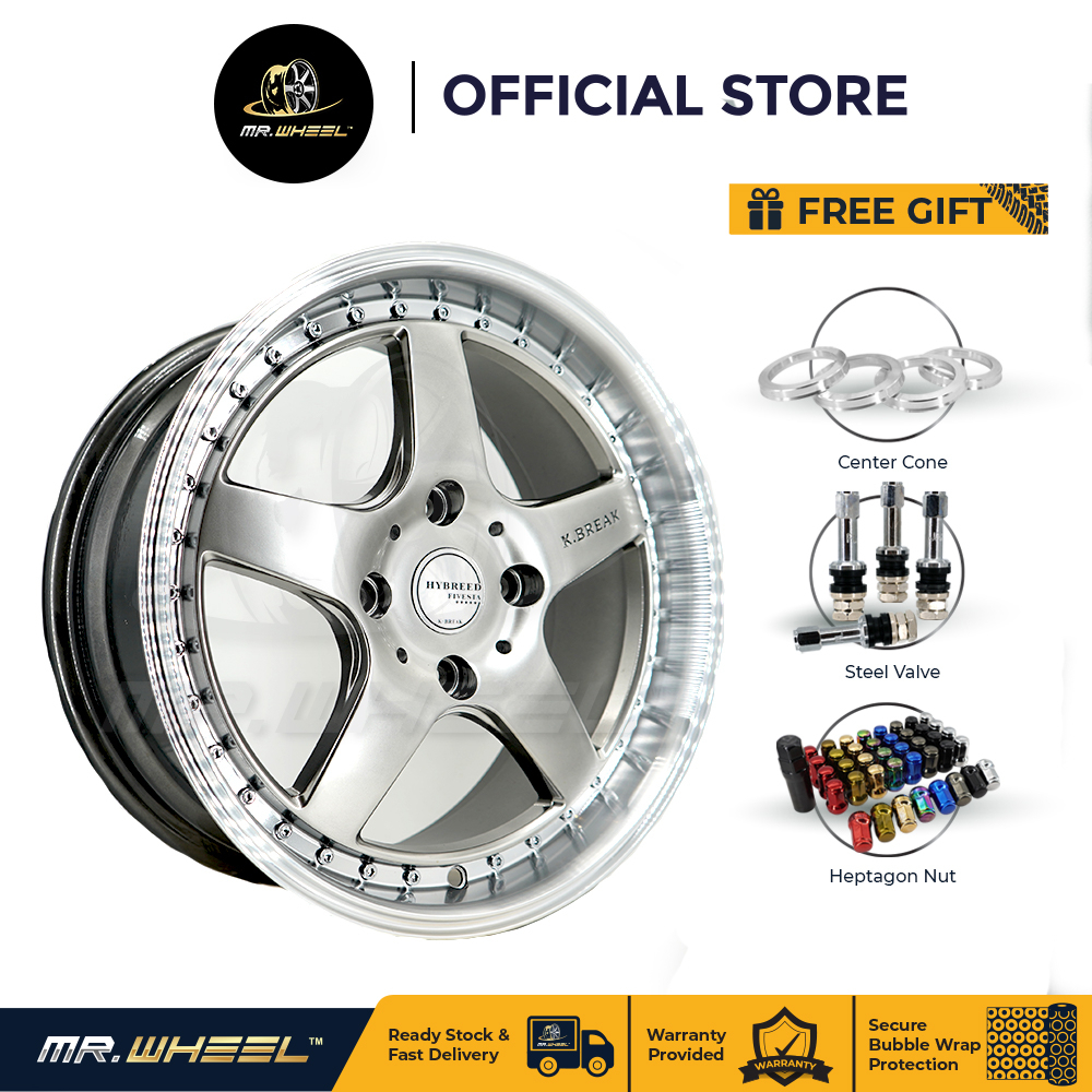 New Sport Rim K Break 16inch 16x7 4x114.3 ET40 Rim Baru Mr Wheel ...
