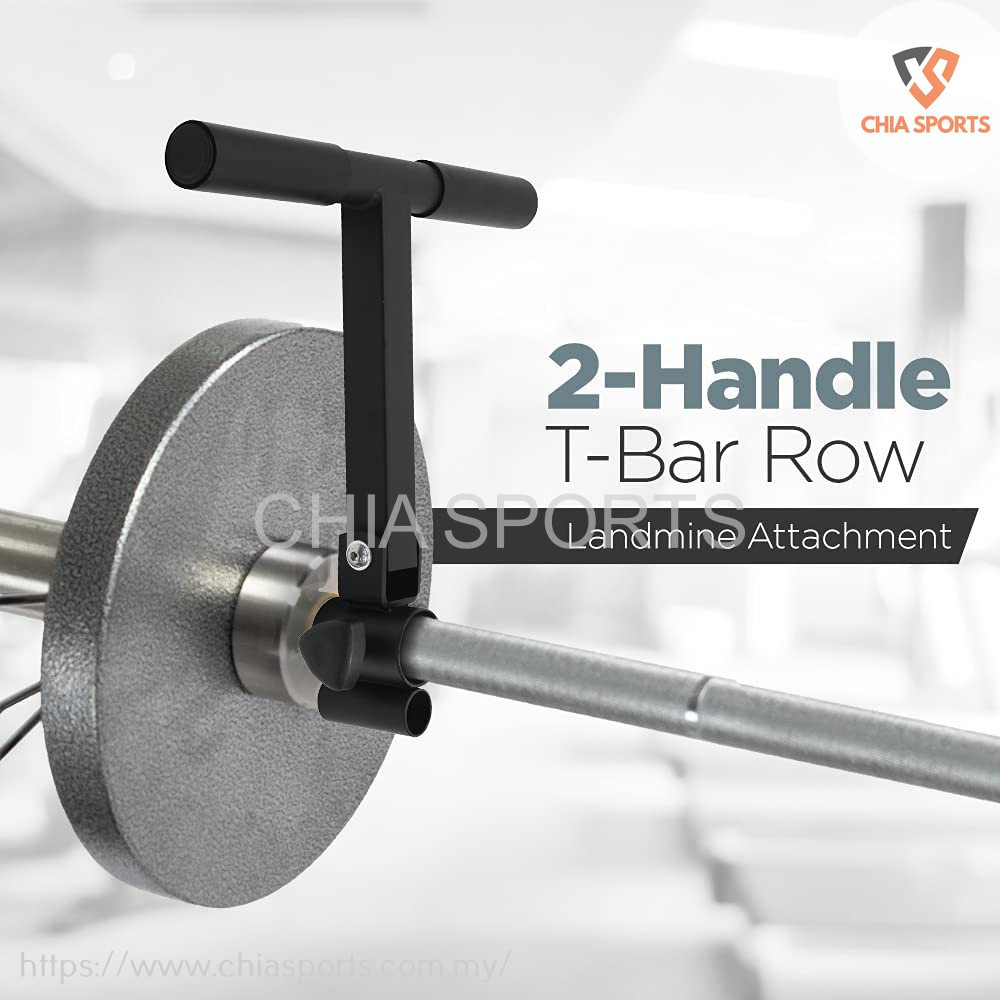 HX04 2-Handle T Bar Row Handle Landmine Barbell Attachment Back Core ...