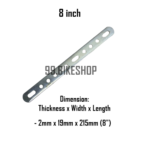 Motorcycle Exhaust Muffler Silencer Pipe Can Hanger Clamp Holder Mount ...