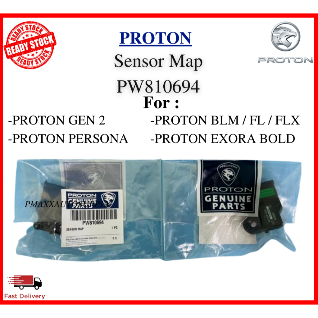 PW810694 ORIGINAL PROTON MAP SENSOR BLM/EXORA BOLD AND FLX PERSONA AIR ...