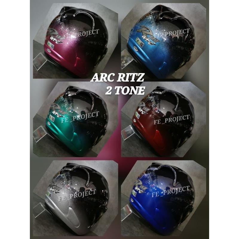 Special Color ARC RITZ HELMET 100% AUTHENTIC GENUINE ORIGINAL 2TONE ...