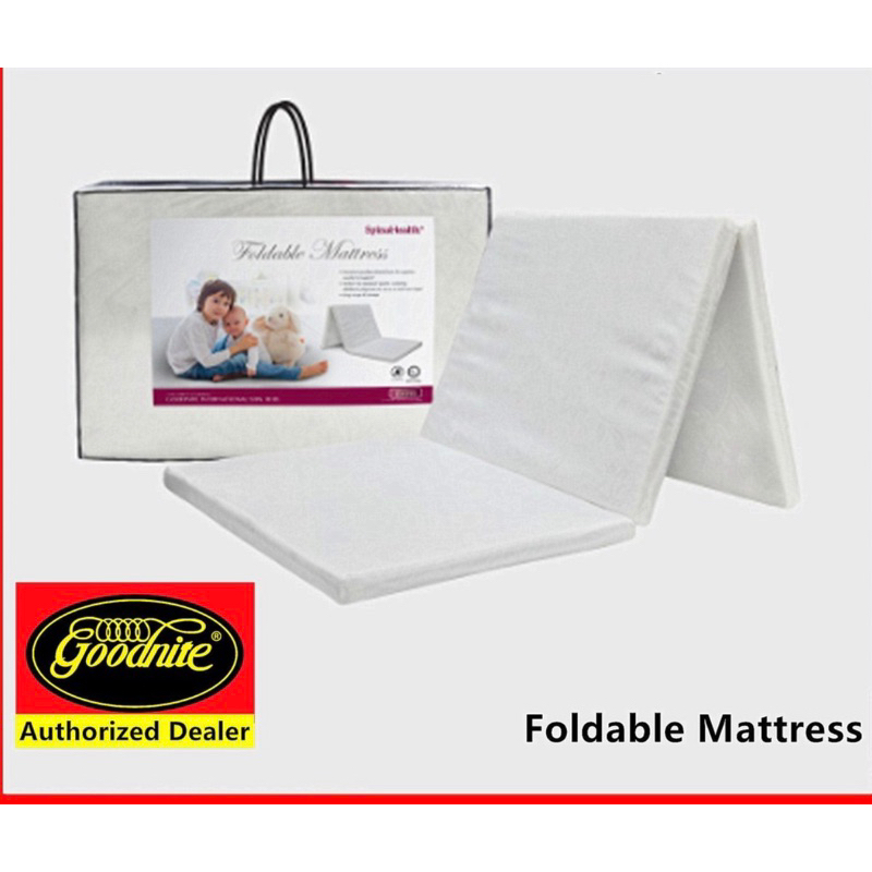 [FREE CARRY BAG] Goodnite SpinaHealth Single Foldable Rebonded Foam ...