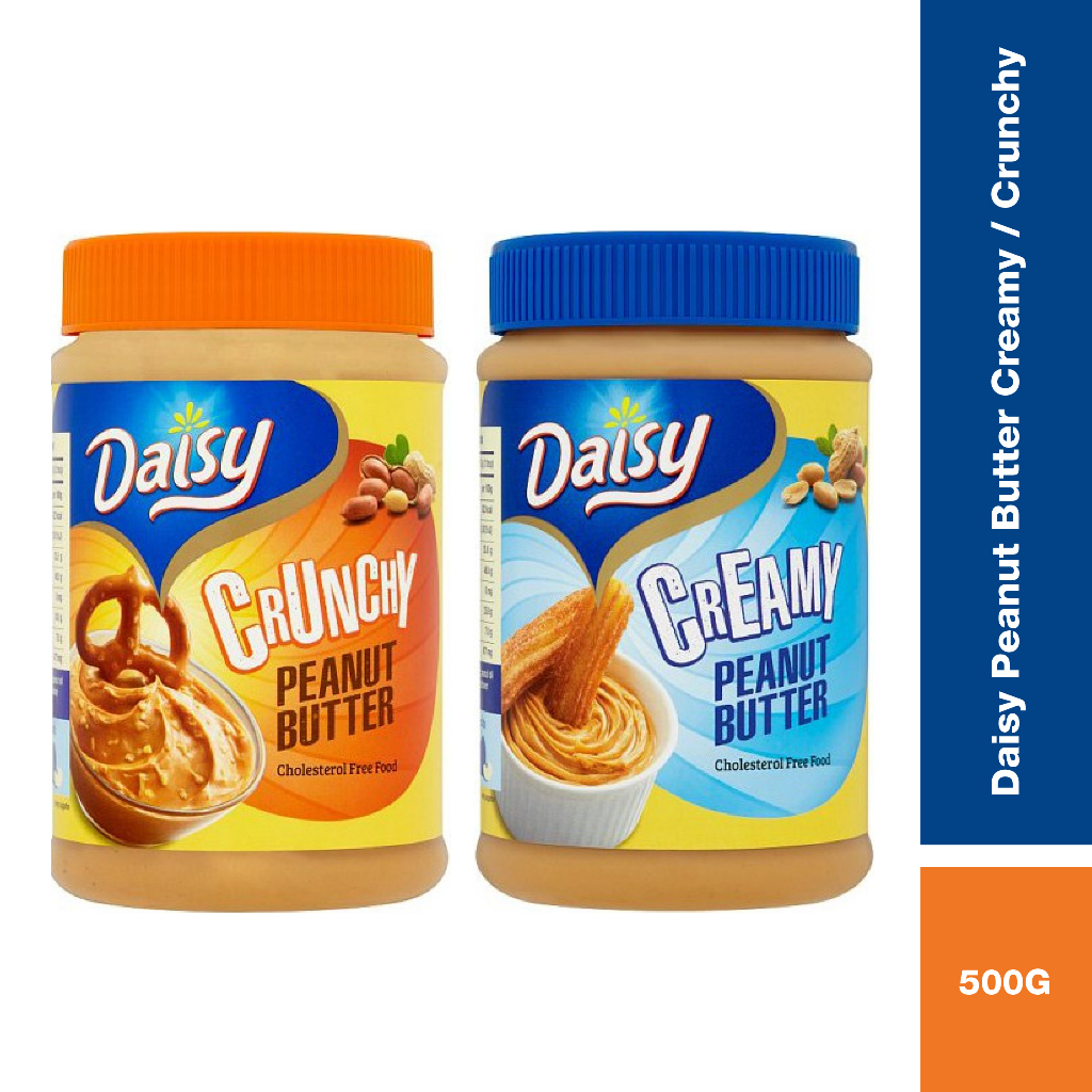 Daisy Peanut Butter Creamy / Crunchy (500g) | Shopee Malaysia