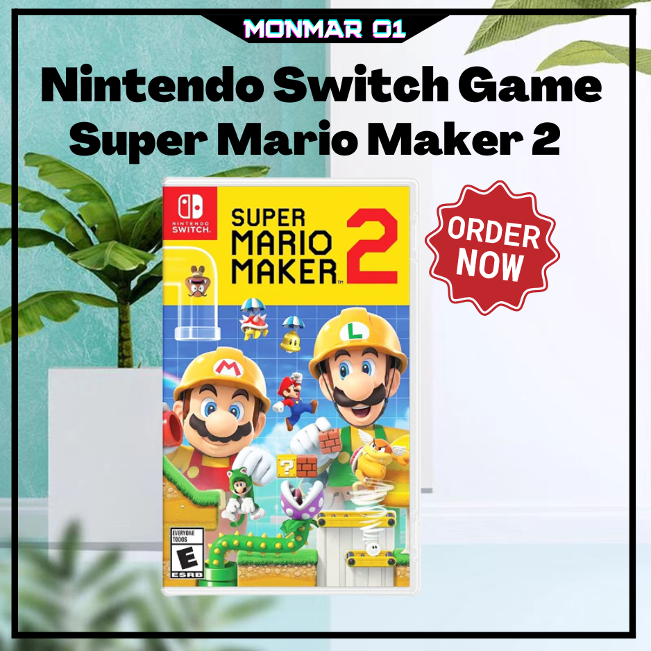 Super Mario Maker 2 Super Mario Maker 2 Super Mario Maker 2 | Shopee ...