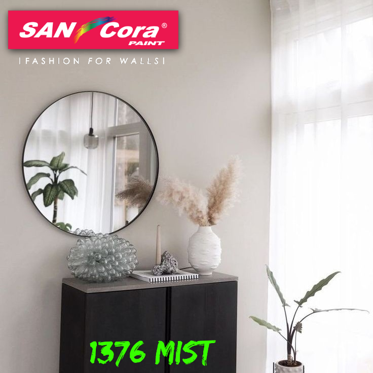 SINAR SANCORA 1376 MIST 5 LITER I EMULSION Interior Exterior Wall Matt ...