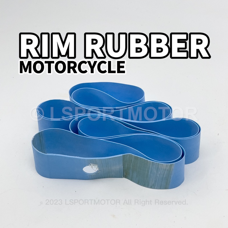 READY STOCK 🔥 RIM RUBBER MOTORCYCLE (1PC) GETAH LAPIK RIM HIGH PRESSURE ...