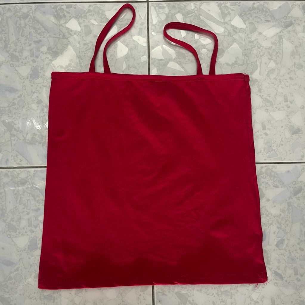 Women's Singlet Tank Top/ Tube Pendek/ Tube Wanita/ Tube Tali Kecil ...