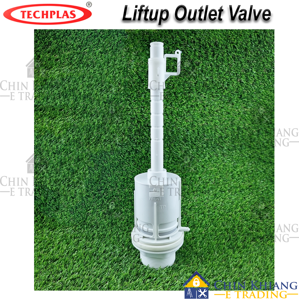 Techplas Lift Up Outlet Flushing Cistern Valve Liftup Lift-up with Handle FAO-L100-W 40mm or ...