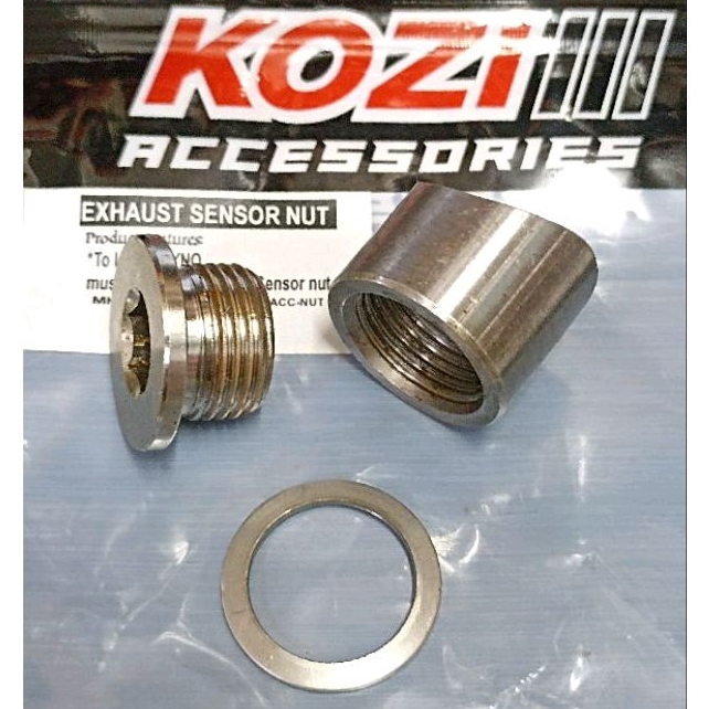 KOZI O2 SENSOR BUNG FOR ALL MODEL MOTORCYCLE DYNO USE Exhaust Oxygen ...