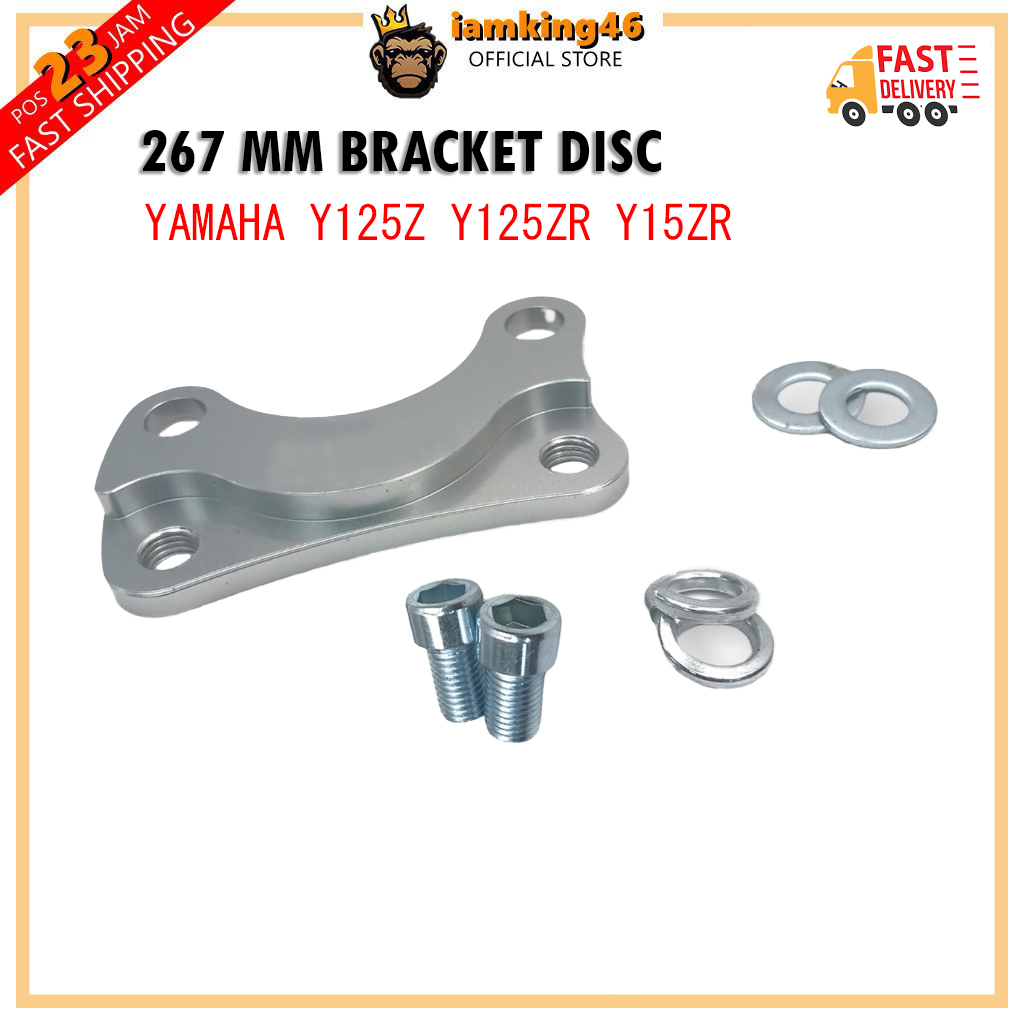 Yamaha Y125Z Y125ZR / Y15ZR Disc Skala 267mm Bracket Disc alloy ...