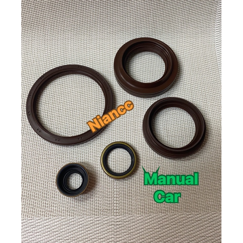 Perodua Alza Manual Gear Box Oil Seal Kit Set | Shopee Malaysia