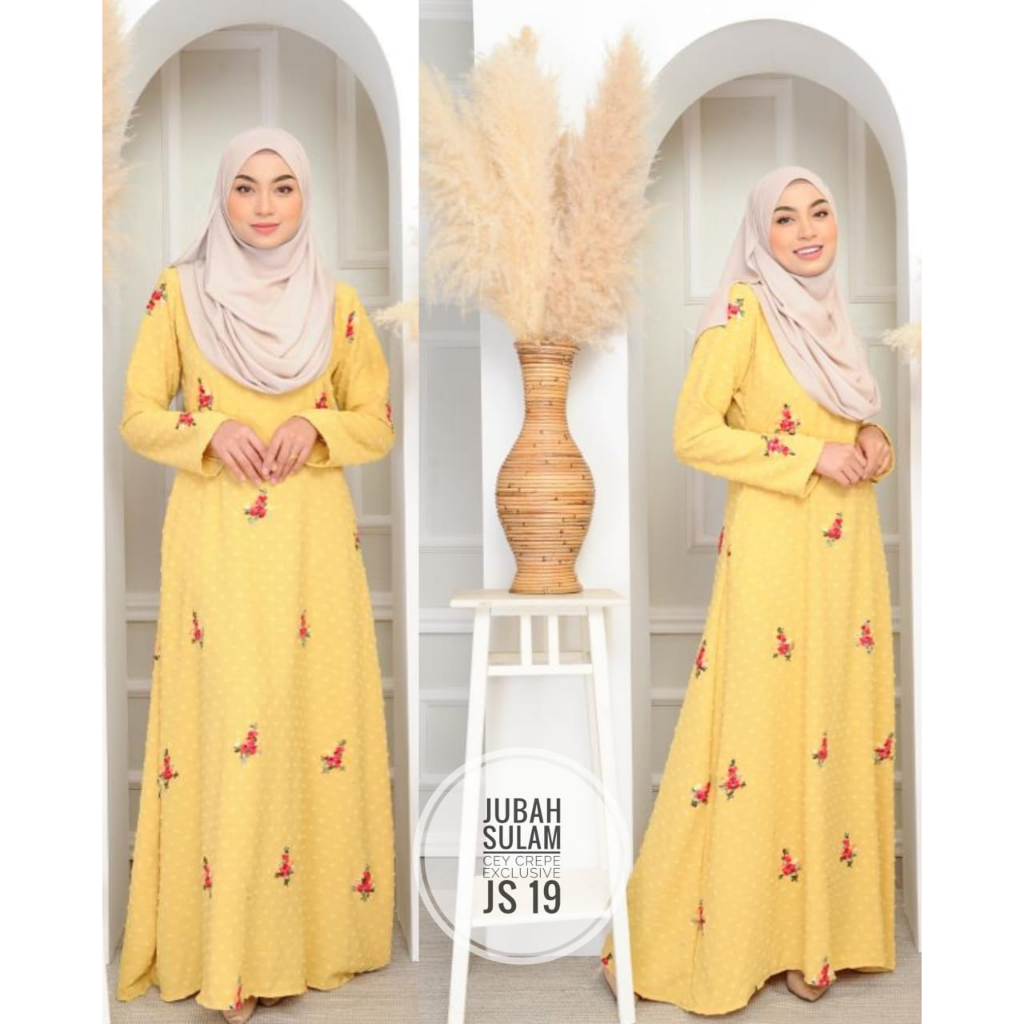 JUBAH COTTON, JUBAH SULAM,JUBAH RAYA READY STOCK 2023 | Shopee Malaysia