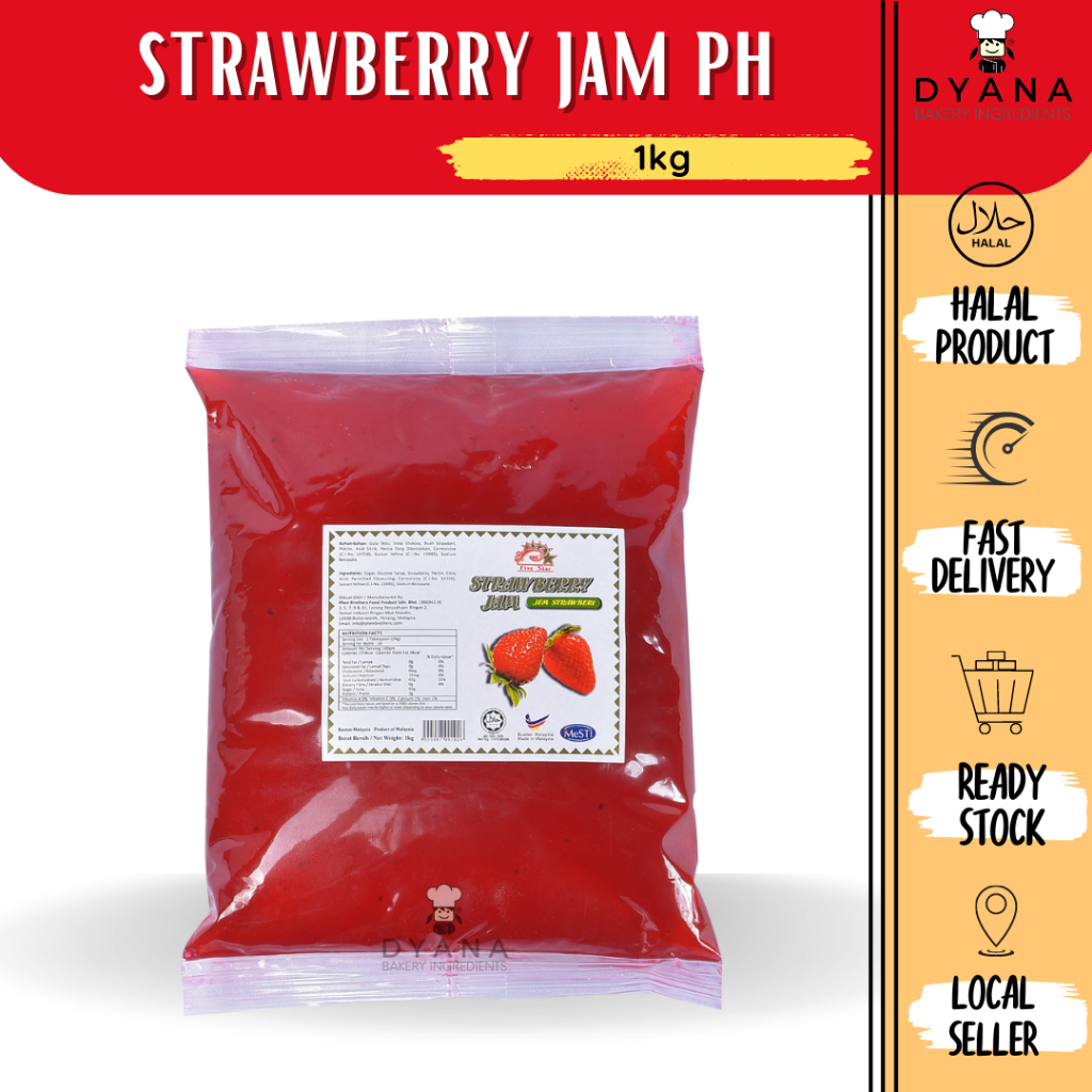 Strawberry Jam PH 1KG | Shopee Malaysia