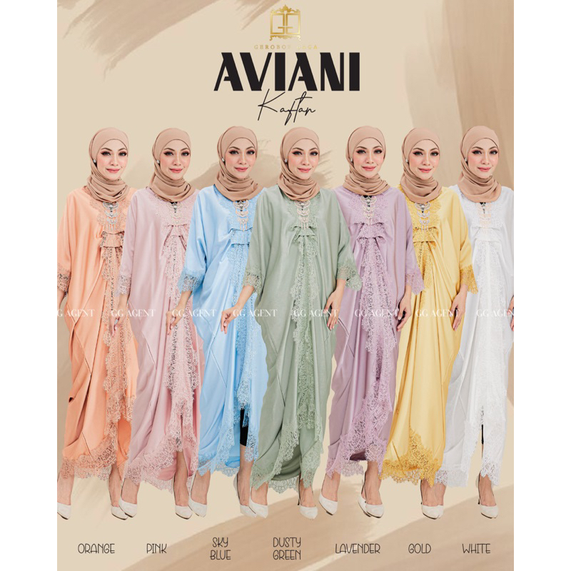 Aviani Kaftan (free size) | Shopee Malaysia
