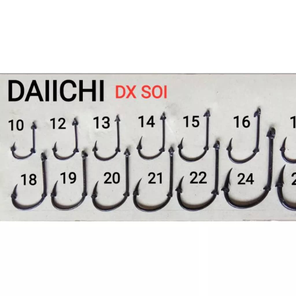 [Sell Loose] Daiichi DX SOI Hooks (10pcs/pack) | Shopee Malaysia