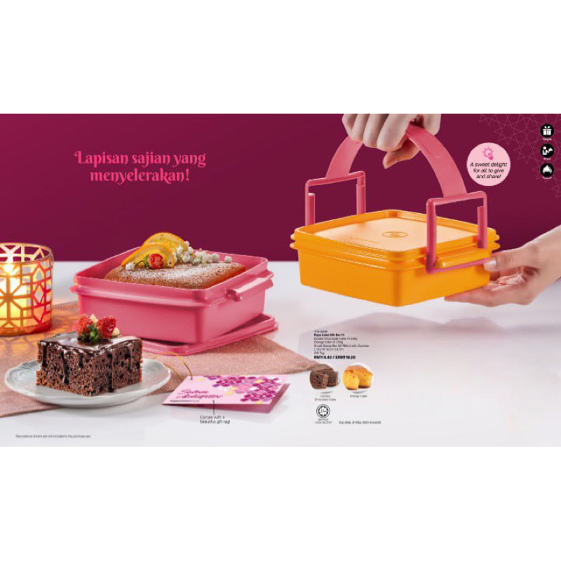 RAYA CAKE GIFT SET TUPPERWARE | Shopee Malaysia