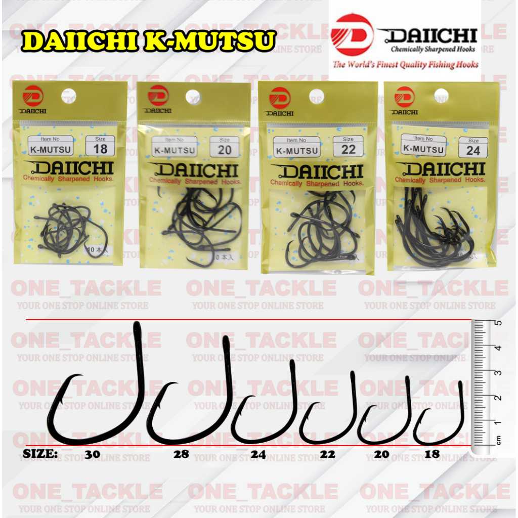 Daiichi K-Mutsu Hooks | Shopee Malaysia