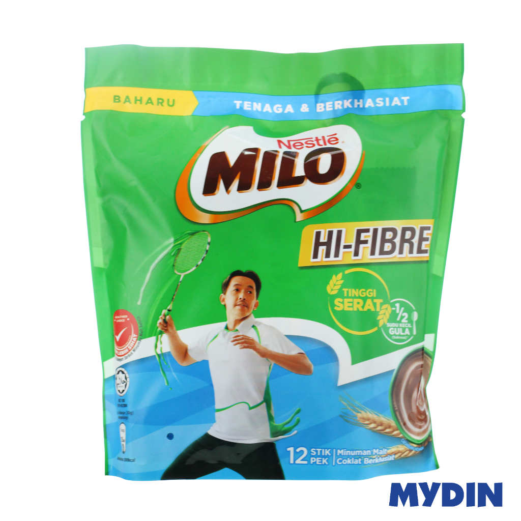 Nestle Milo Hi-Fibre 3 In 1 (12's x 30g) | Shopee Malaysia
