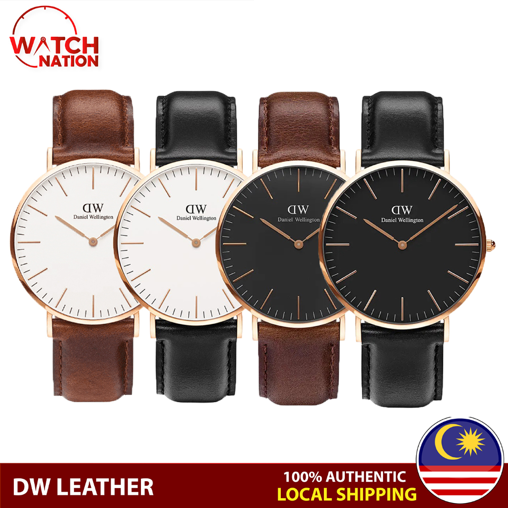 [🔥READY STOCK🔥] Daniel Wellington DW Watch Classic Leather Jam Tangan ...